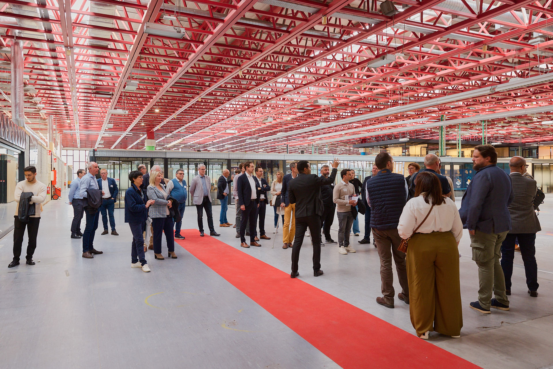 Visite du futur plus grand hub technologique de Belgique à Charleroi ...